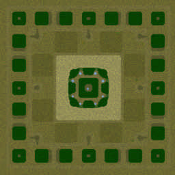Square Tower Wars II 1.3 - Warcraft III Maps