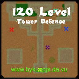 120 LEVEL Tower Defense v0.83 - Warcraft III Maps