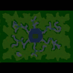 (12)Dangerous Forest - Warcraft III Maps