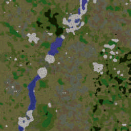 WC2 - Arathi Highlands - Warcraft III Maps