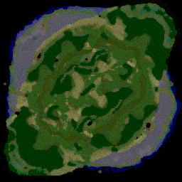 Île Mystique / Mystic Island (MI) - Warcraft III Maps