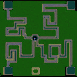 4-way Maze Tower Defense v6.06c - Warcraft III Maps