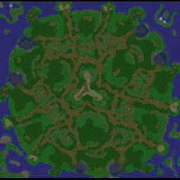 WC3 Realistic Size - Round Village - Warcraft III Maps