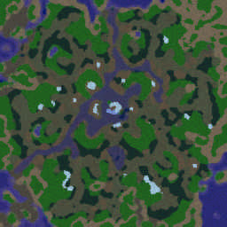 Silverpine Forest - Warcraft III Maps