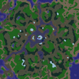 （6）Silverpine Forest - Warcraft III Maps