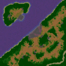 Right Triangle Island - Warcraft III Maps