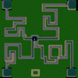 4-way Maze Tower Defense v6.06 - Warcraft III Maps