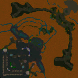 (1v2v2v2) Dungeon of Lorien - Warcraft III Maps