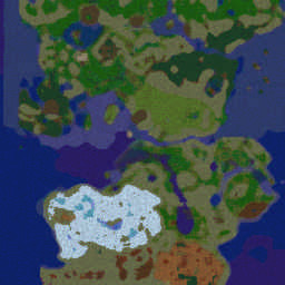 AoC - Lordaeron and Khaz Modan - Warcraft III Maps