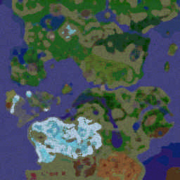 AoC - Lordaeron and Khaz Modan - Warcraft III Maps
