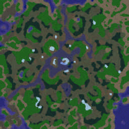Silverpine Forest - Warcraft III Maps