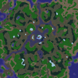 Silverpine Forest - Warcraft III Maps