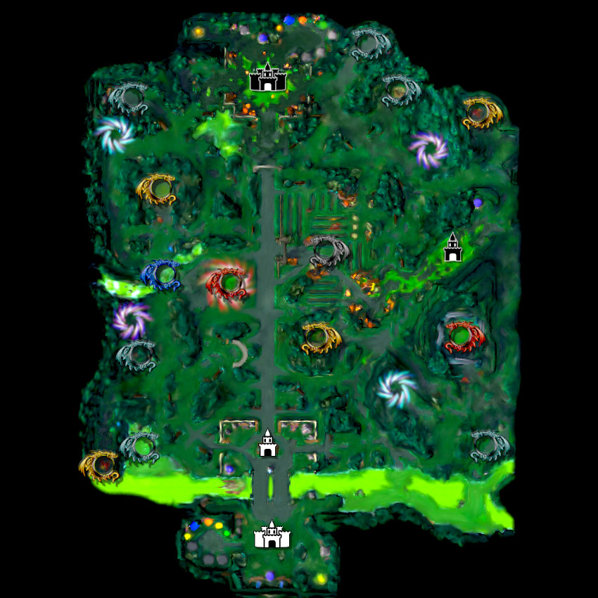 Battle of Felwood 5.51 - Warcraft III Maps