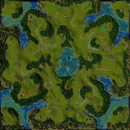 (4) Twisted Meadows - remstered - Warcraft III Maps