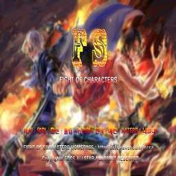 Fight Of Characters(R) D 1.1 - Warcraft III Maps