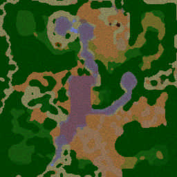 Ancient_pit_river_2v2 - Warcraft III Maps