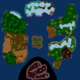 24 Players Melee World 1.3 - Warcraft III Maps