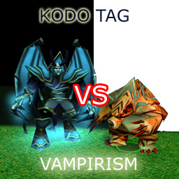 KODO TAG vs VAMPIRISM AI 1.3b - Warcraft III Maps